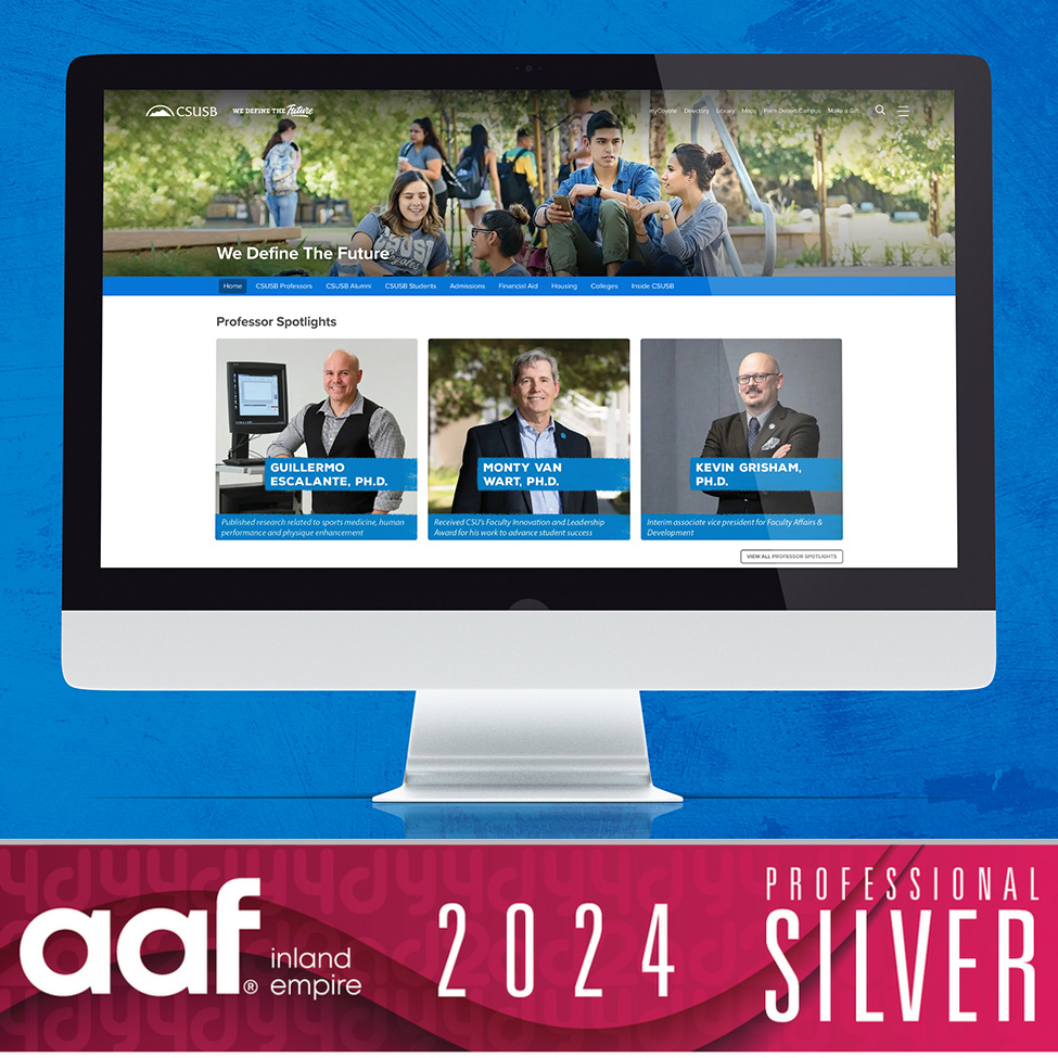 CSUSB Strategic Communication team honored with 5 Silver 'Addy' Awards ...